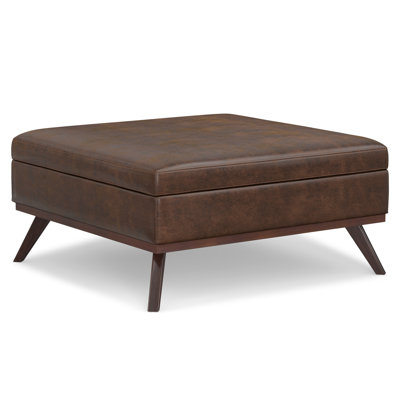 Loon Peak Khalil Wood Storage Bench Reviews Wayfair